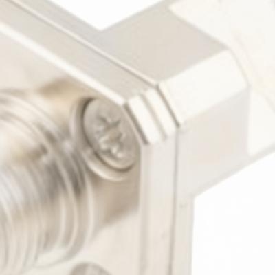 China Fiber optic adapter rectangular flange panel mount L-com FOA-SM-FCAFSCAF-R single mode FC APC female to SC APC female for sale