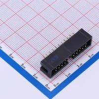 China 2.54mm pitch 180 degree straight connector Kinghelm KH-2.54PH180-2X11P-L8.9 with gold flash plating and PBT insulator for sale