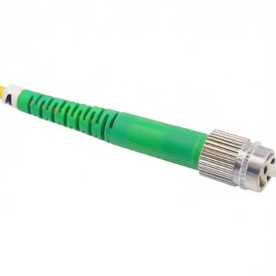 China 3.0mm single mode fiber optic connector with APC polish type L-com FOC-FCASMS30 including dust cap for sale