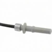 China Simplex Fiber Optic Connector Plastic Fiber Gray Color PC Polish L-com FOC-4501PFS22SL with Dust Cap for sale