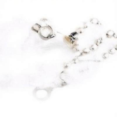 China Metal fiber optic mating sleeve cap and chain for LC connectors L-com FOC-LCMSC ensures protection for sale