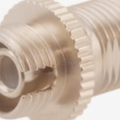 China L com FOA 962A single mode FC APC coupler featuring brass nickel plated body for fiber optic systems for sale
