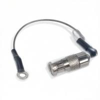 China Nylon coated lanyard and stainless steel dust cover L-com DSTCP-RSTADPTS for ST connector component assembly for sale