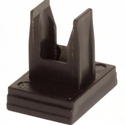 China MTRJ fiber optic connector dust cap L-com DSTCP-MTRJ black thermoplastic RoHS compliant pack of 10 pieces for sale