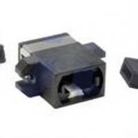 China Fiber optic MPO coupler with flange panel mount and polarization key L-com FOA-MPOFB meets RoHS compliance for sale