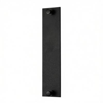 China Black powder coat fiber optic sub panel blank L-com FSP-BNK0-0-BNK panel mounting no holes accessory for sale