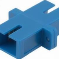 China Fiber optic coupler simplex SC connector plastic body PEI clip single mode fiber L-com FOA-SCSM1-PC0F for sale