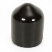 China Durable black rubber dust cap L-com DSTCP-FC designed for FC fiber couplers packaged ten per bag for sale