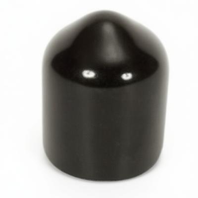China Durable black rubber dust cap L-com DSTCP-FC designed for FC fiber couplers packaged ten per bag for sale
