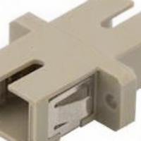 China Simplex multimode fiber coupler L-com FOA-SCM11-PC0F featuring SC connector and plastic body design for sale