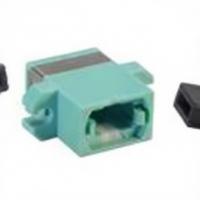China Durable fiber optic MPO coupler L-com FOA-MPOF with flange and key up to key down polarization design for sale