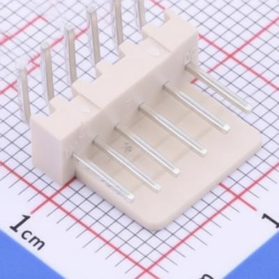 China electrical connector strip kinghelm KH-HX2.54-06FGW suitable for AWG24 to 30 wire sizes and 16mm PC board thickness for sale