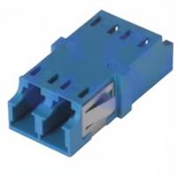 China Fiber Optic Adapter Dual LC LC Connector L-com FOA-LCK-MM-TRQ Featuring Dust Caps RoHS Compliance for sale
