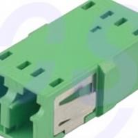 China Single Mode Fiber Duplex LC APC Coupler Plastic Body L-com FOA-LASM2-PCUN-SCF Fiber Optic Connector for sale