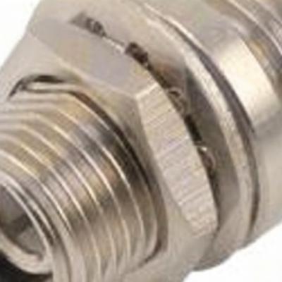 China Fiber Optic Economy Coupler L-com FOA-FCAM1-MC0D-SMH Copper Body Ceramic Sleeve for Simplex SMF MMF for sale
