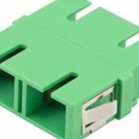 China Duplex SC APC Fiber Optic Economy Coupler Plastic Body PEI Clip L com FOA SASM2 PC0N Single Mode Fiber for sale