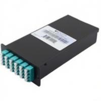China Fiber Optic Cassette Module L-com FSP-MPM2-LC24-OM3 with 2 MPO Male to 24 LC Fiber Connectors for sale