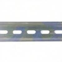 China L-com DIN-35-NB18 steel 35mm DIN rails zinc plated including mounting screws for rack panels for sale