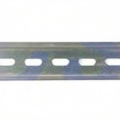 China L-com DIN-35-NB18 steel 35mm DIN rails zinc plated including mounting screws for rack panels for sale