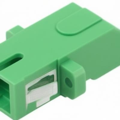 China Simplex Single Mode Fiber Optic Economy Coupler L-com FOA-SASM1-PCUF-ISH with Plastic Body and Internal Shutter for sale