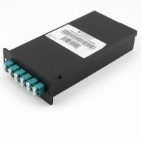 China Fiber Optic Cassette Module L-com FSP-MPM1-LC12-OM3 MPO Male to 12 LC Fiber Multimode OM3 for sale