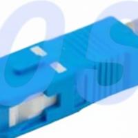 China Hybrid fiber adapter SC Male to FC Female single mode PC polish connectors L-com FOA-SM-SCMFCF with dust caps for sale