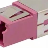 China Vertical spring shutter fiber optic LC LC duplex translucent interior high density L-com FOA-816-HVI compliance for sale