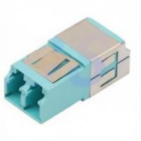 China LC LC Duplex Coupler Vertical Spring Shutter L-com FOA-815-AQU Suitable for Fiber Optic Installations for sale