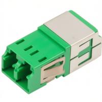 China Green fiber optic shutter L-com FOA-811-GRN LC LC duplex internal coupler side spring configuration for sale