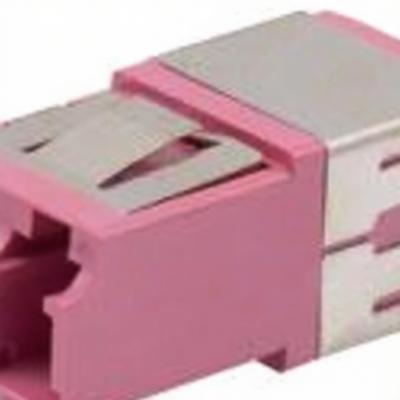 China White internal vertical spring fiber optic coupler LC LC duplex panel mount L-com FOA-815-HVI model for sale