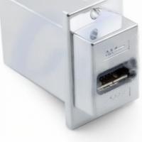 China High Retention USB 3.0 Type A Female Coupler Panel Mount Shielded L-com ECF504-30-UAAS-HR for Data Transfer for sale