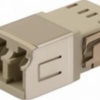 China Side spring fiber optic shutter L-com FOA-812-BGE beige translucent interior for LC LC duplex panels for sale