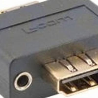 China HDMI Female to Female Gender Changer L-com HDFF with Durable Black PVC Hood and Mounting Hardware Set for sale