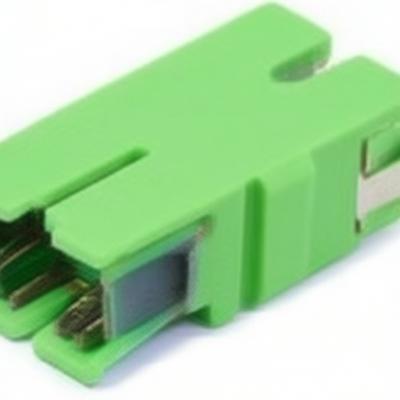 China SC APC Single Mode Fiber Optic Coupler with Zirconia Sleeve and ABS Thermoplastic Body L com FOA 932 for sale