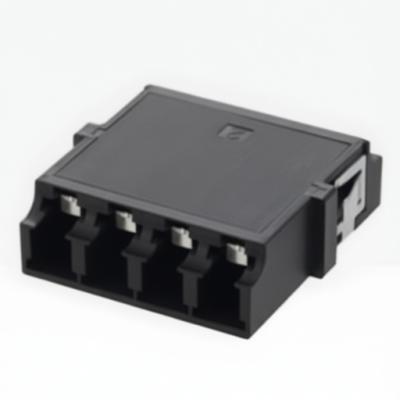 China CPLR Quad Shuttered Fiber Optic Projection Component L-com FOA-807-BLK with ZR Sleeve and Automatic Shutter for sale