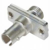 China Fiber optic adapter ST to FC style connectors with dust cover panel mount L-com FOA-311 RoHS compliant for sale