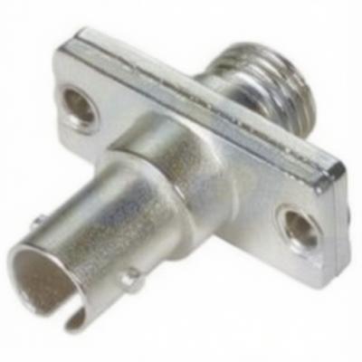 China Fiber optic adapter ST to FC style connectors with dust cover panel mount L-com FOA-311 RoHS compliant for sale