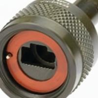 China IP68 rated telecom modular plug with silicone seal and aluminum zinc nickel parts L-com ECRA0213UA0 design for sale