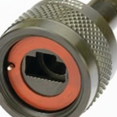 China IP68 rated telecom modular plug with silicone seal and aluminum zinc nickel parts L-com ECRA0213UA0 design for sale
