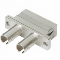 China Metal SC-ST Duplex Fiber Optic Adapter L-com FOA-006M Bronze Finish Zinc Alloy Body Panel Compatible for sale