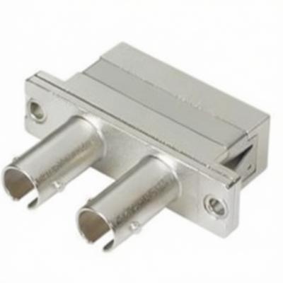 China Metal SC-ST Duplex Fiber Optic Adapter L-com FOA-006M Bronze Finish Zinc Alloy Body Panel Compatible for sale