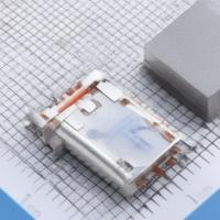 China Electrical Contact LCKELEC LCK-TCF829-L137YL-G1 Type C Female Connector with Nickel and Gold Plating for sale