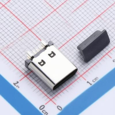 China Type C Female Header Connector LCKELEC LCK TCF702C L105WL G1 with Brass Terminals and SUS304 Housing for sale
