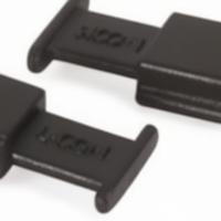 China Black ABS USB projection cap designed for L-com CAPUSB-MB5 model RoHS compliant and packaged in tens for sale