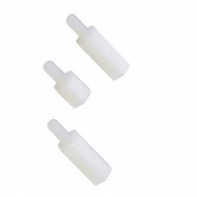China Mounting Panel Hexagonal Standoffs KSS HTS-306 Nylon 66 Extendable Spacers for PCB Applications for sale