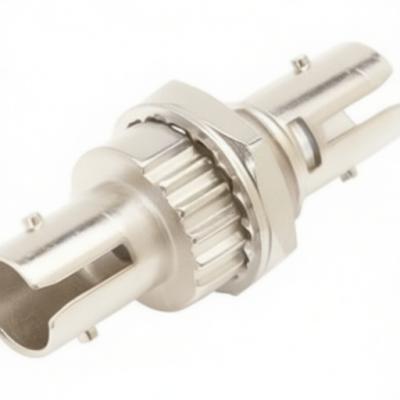 China Fiber Optic Connector ST Style with Nickel Plated Hardware and 500 Matings Durability L-com FOA-001 for sale