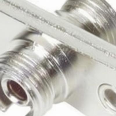 China Fiber Optic Adapter FC to FC Simplex with Phosphor Bronze Sleeve Nickel Plated L-com FOA-013 Individually Packaged for sale