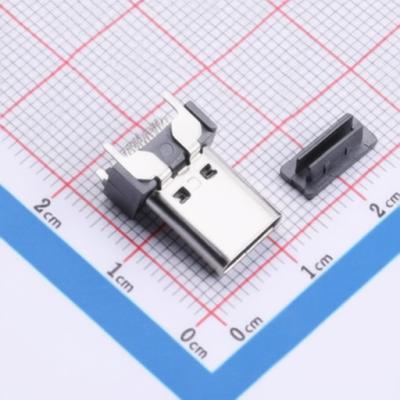 China Type C Connector Male Female Configurations Custom Shell Length Plating LCKELEC LCK TCF922 L150WL G1 for sale