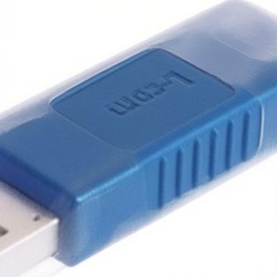China USB 3 0 A to A Gender Changer Adapter L-com UAD037MM with Gold Plated Contacts and Blue PVC Housing for sale