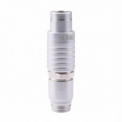 China Durable LICQ BRFGG0B106CSAD42 0B Series Straight Plug with PPS insulator and secure cable clamp type for sale